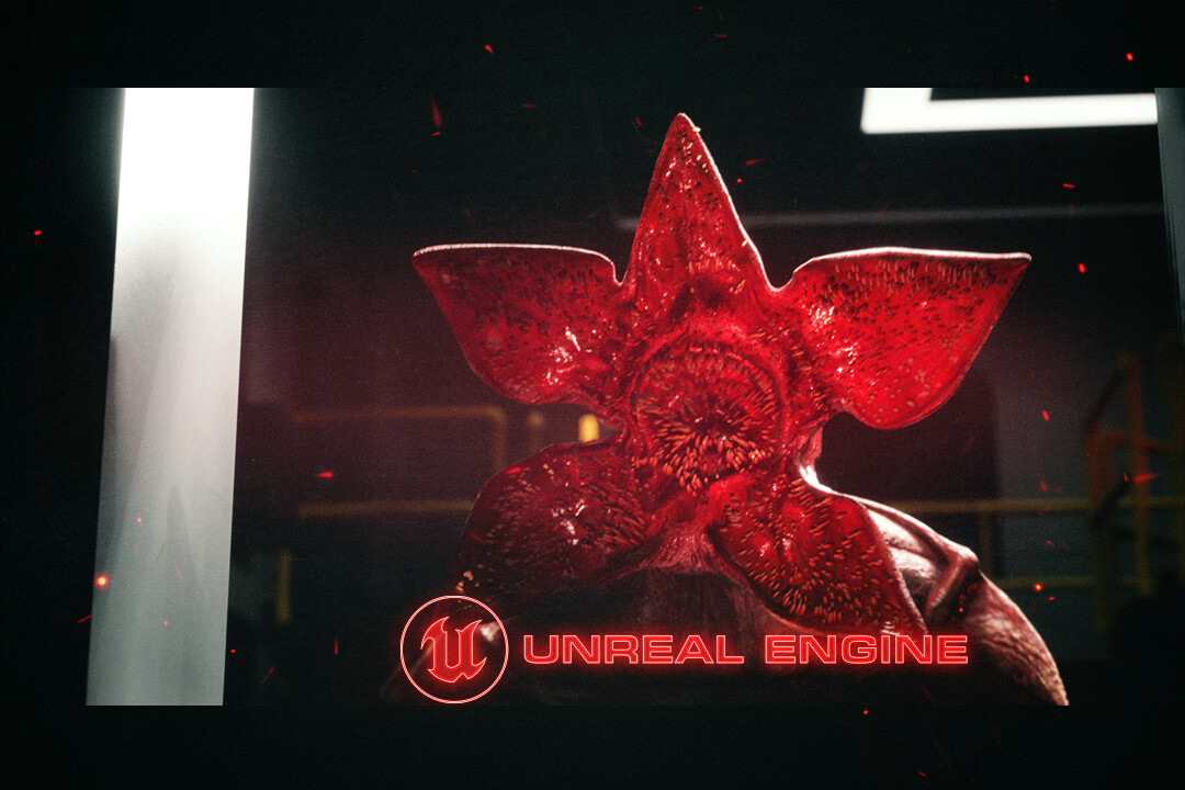 ArtStation - Stranger Things Demogorgon on Unreal Engine