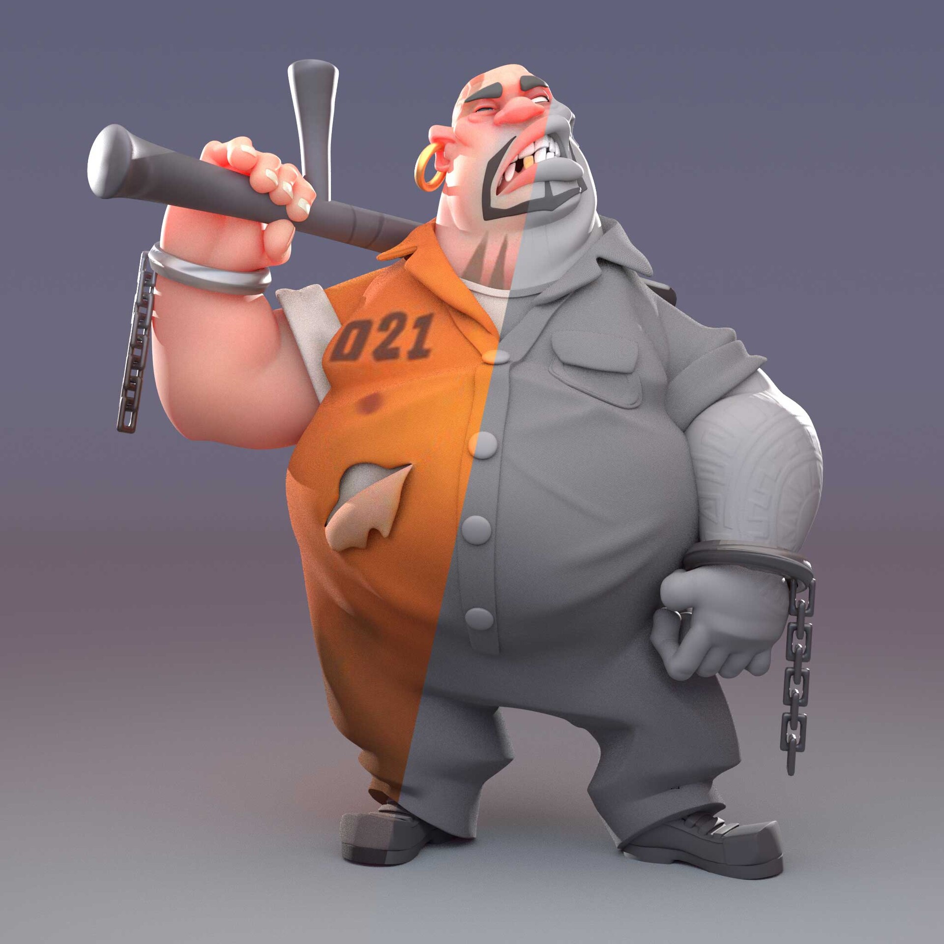 ArtStation - Prisoner 3D