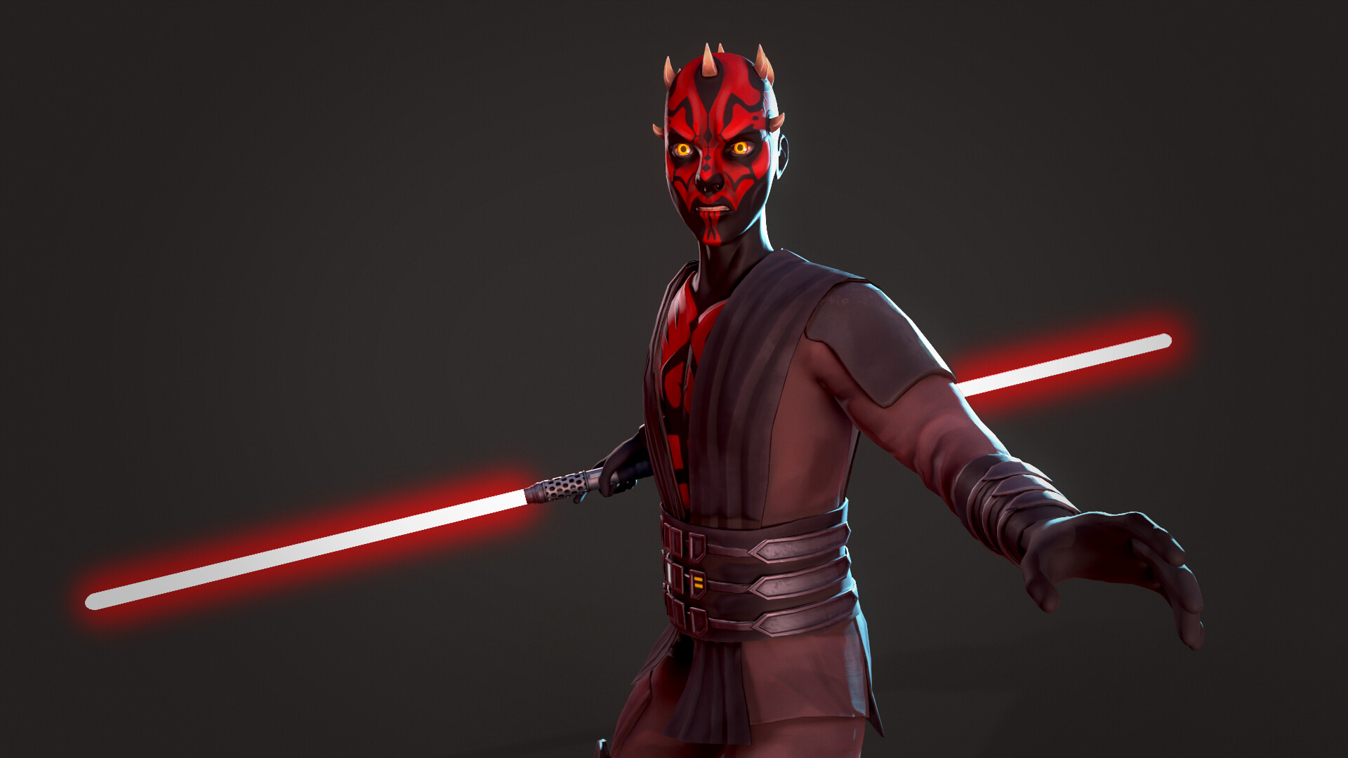 ArtStation - Darth Maul - Clone Wars Finale