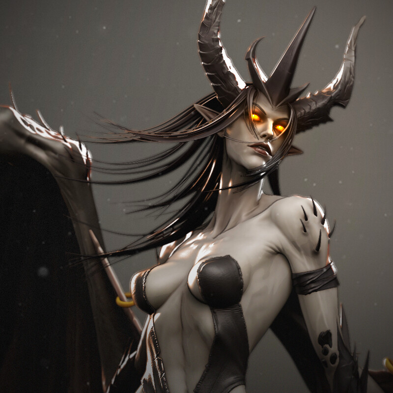 ArtStation - ArtQuest - Demon Challenge