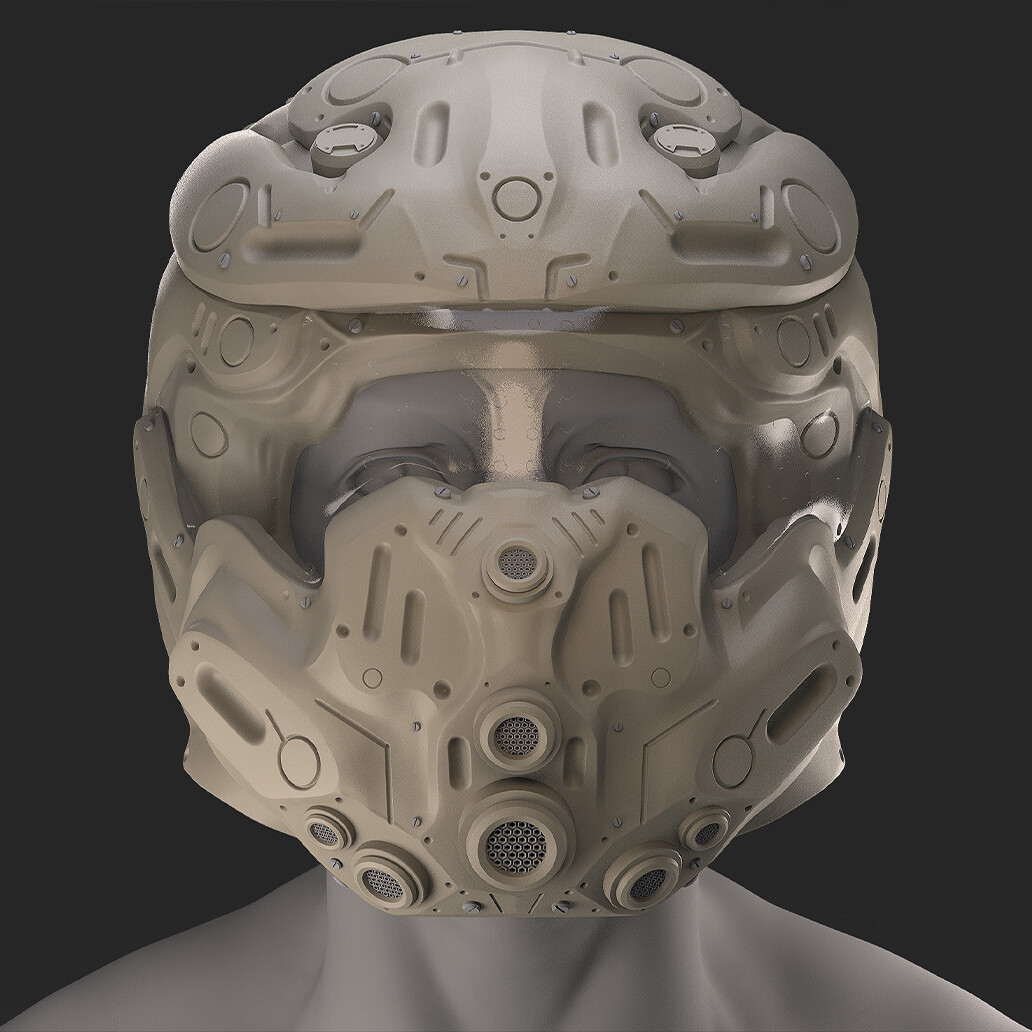 ArtStation - Helmet Design