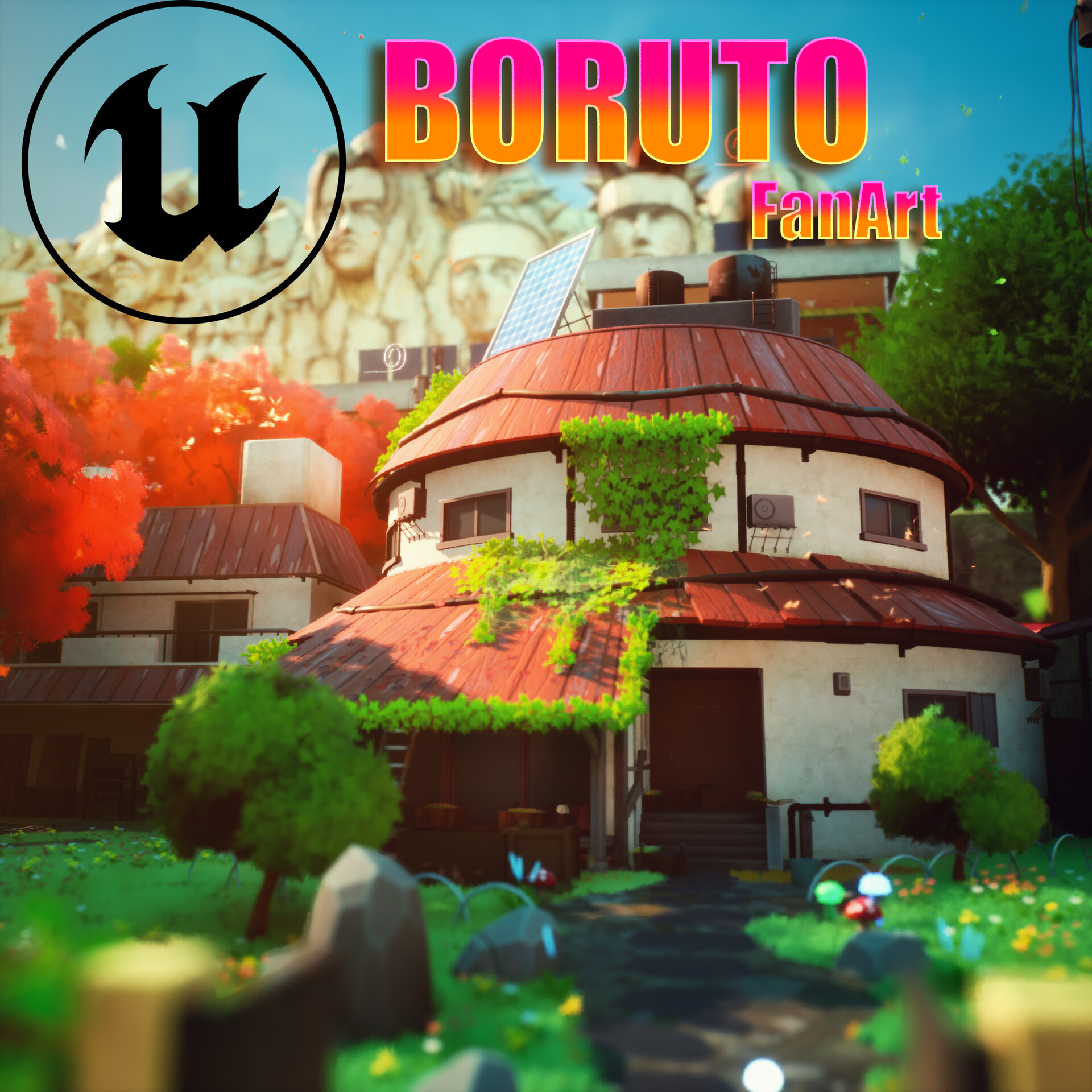 ArtStation - Uzumaki's apartment from Boruto