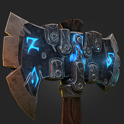 ArtStation - Rune Axe