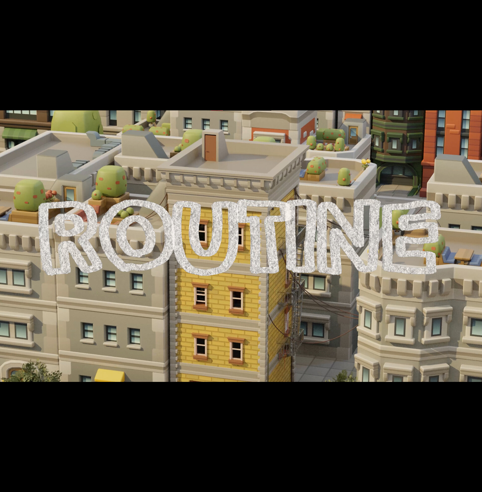 ArtStation - ROUTINE - Animated Short Film