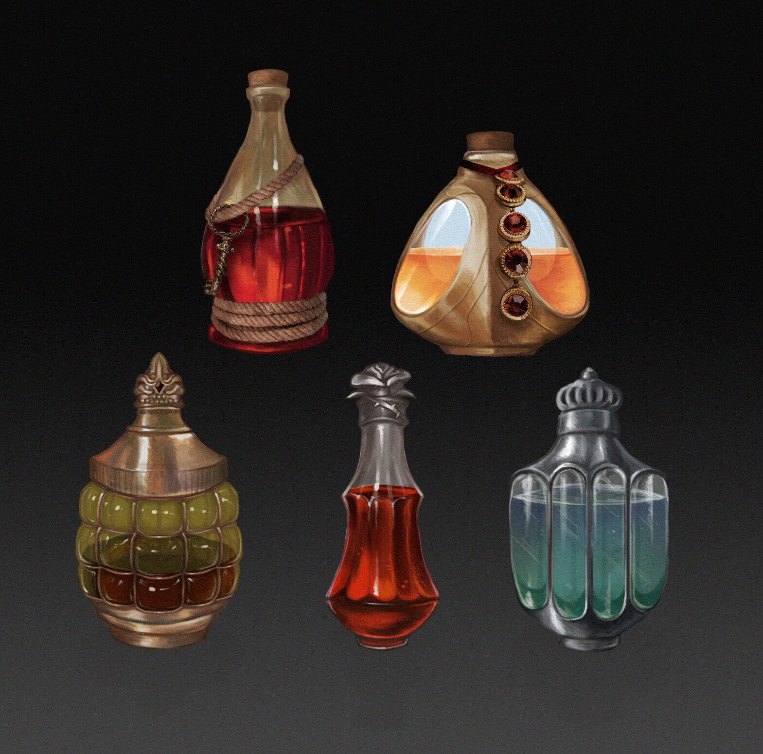 ArtStation - Bottle Concepts