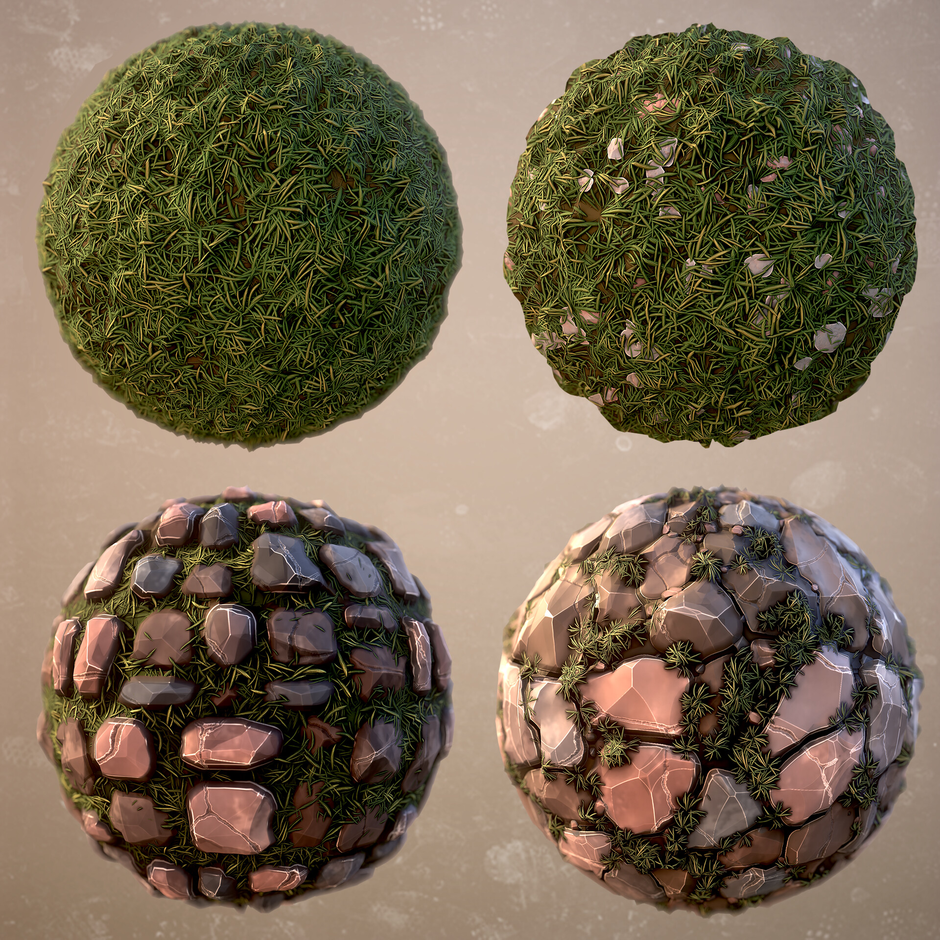 ArtStation - Stylized texture