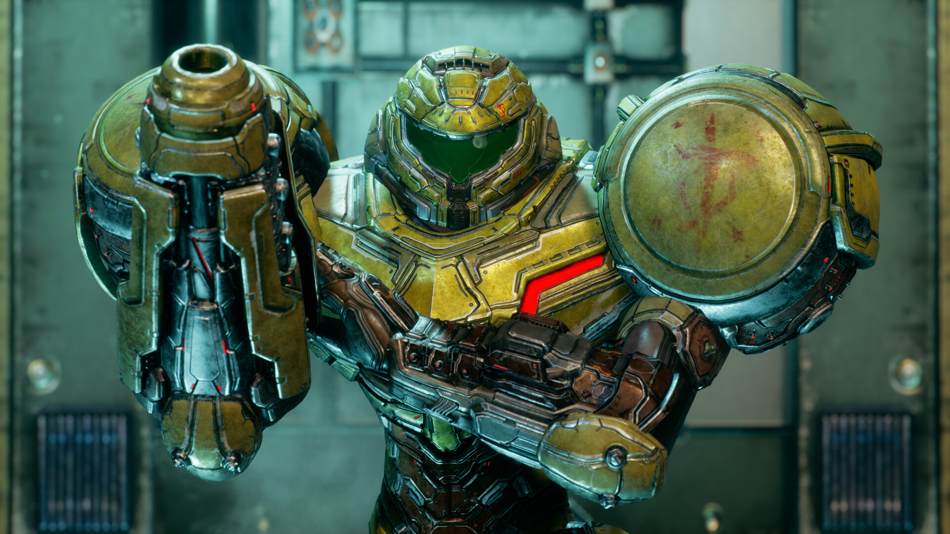 ArtStation - Samus on Doom Eternal Universe