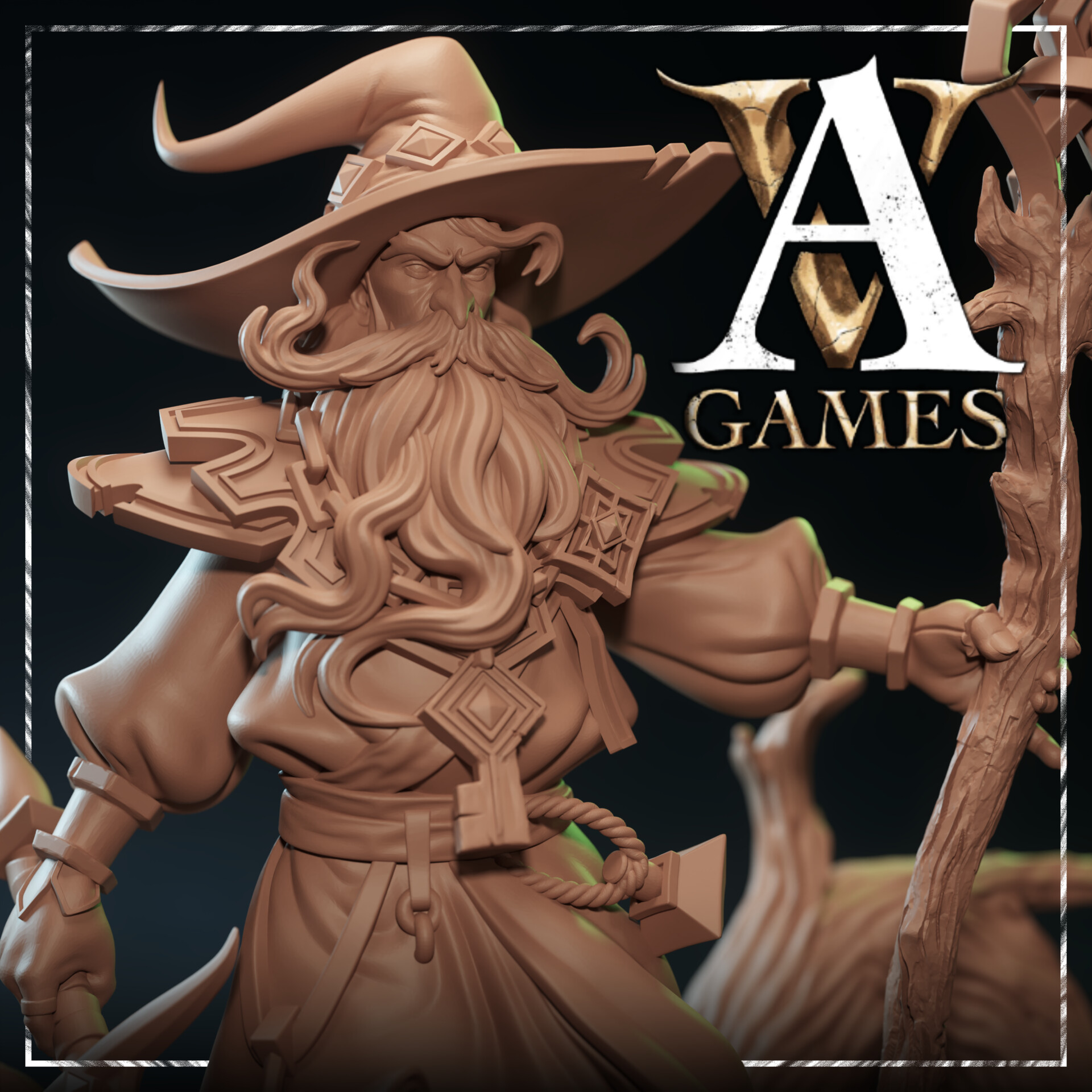 ArtStation - Green Wizard - Archvillain Games