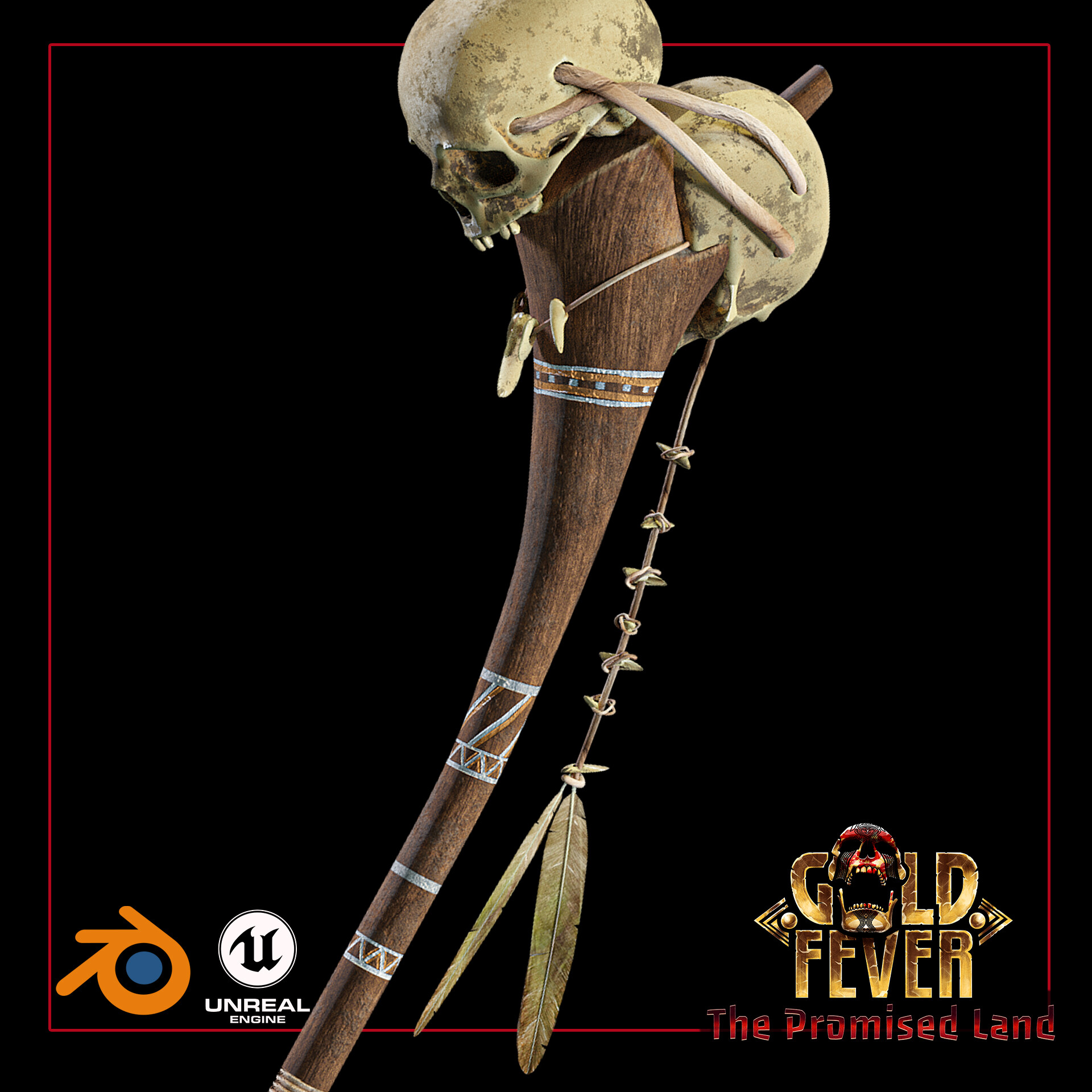 ArtStation - Tribal Mace