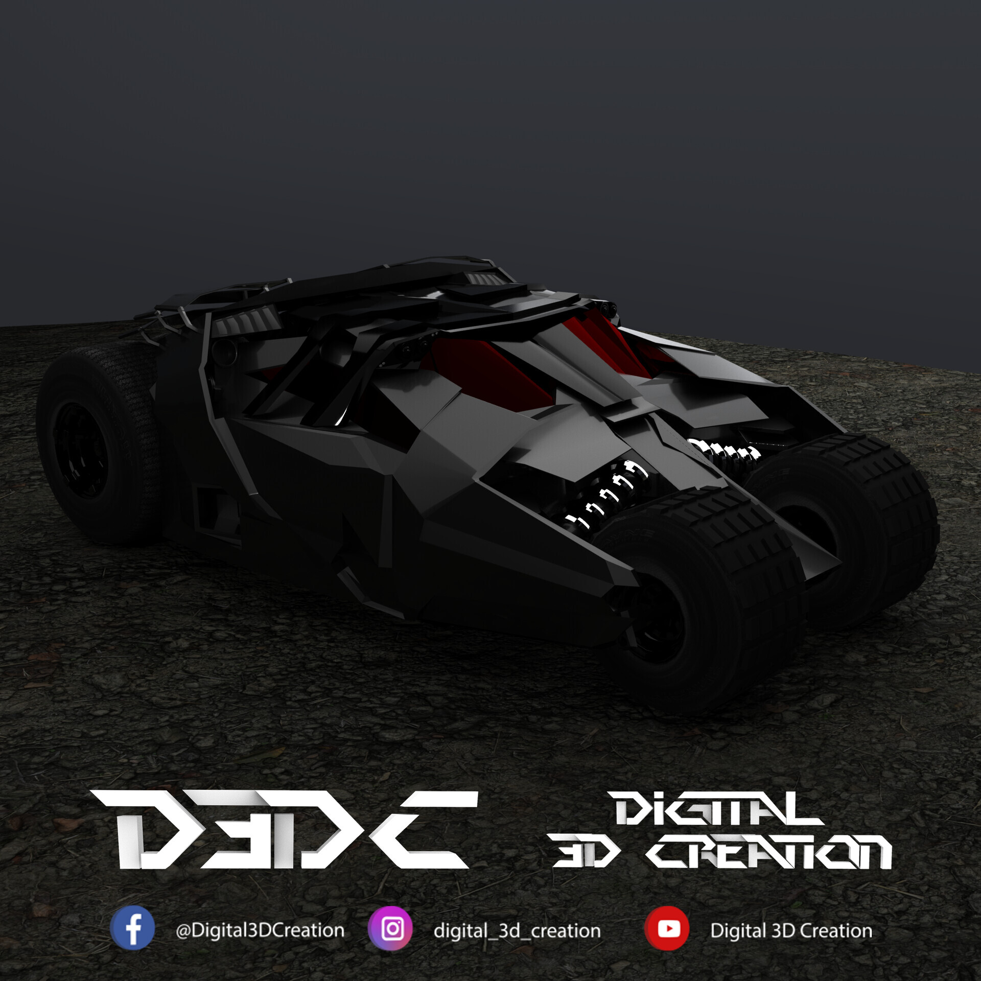 ArtStation - batmobile