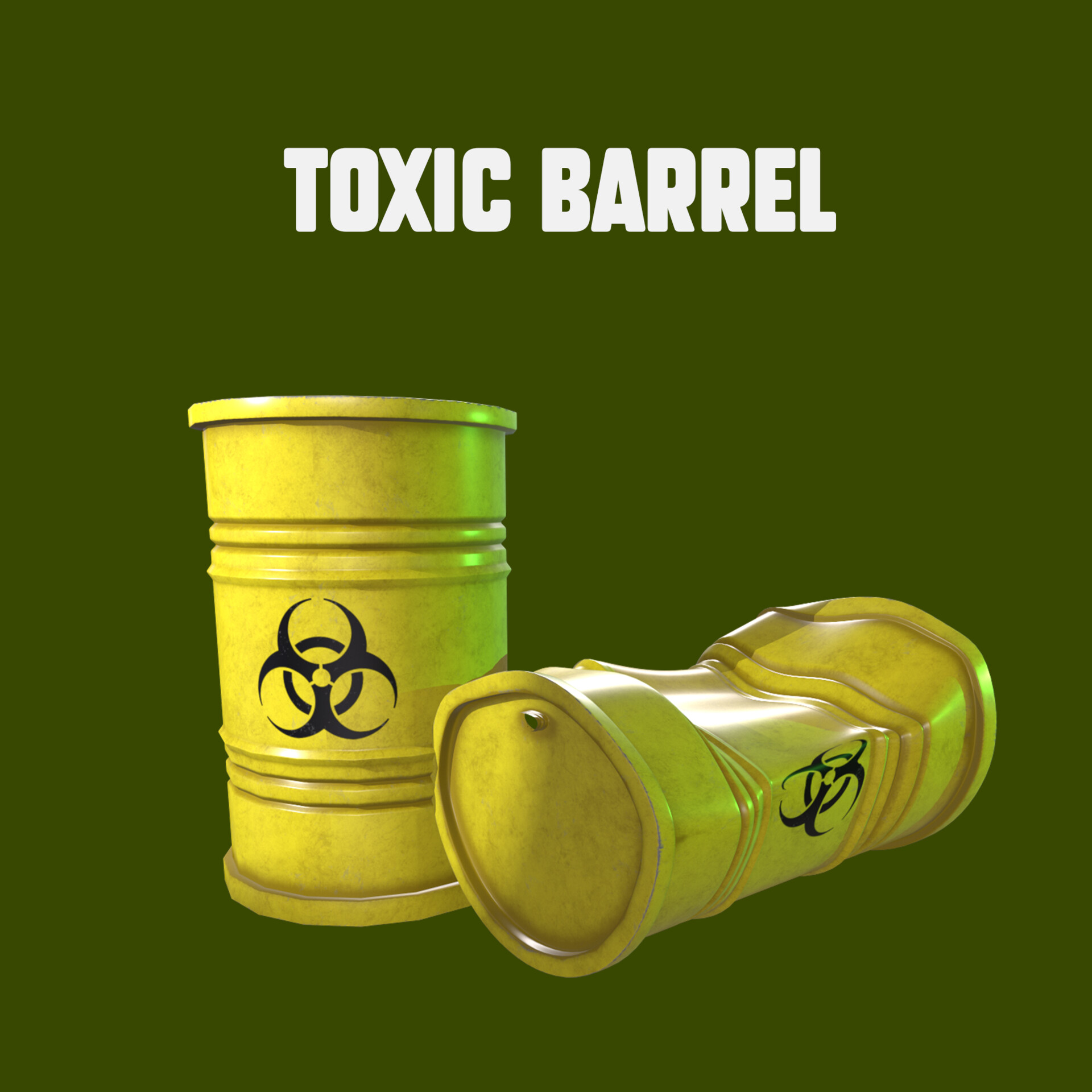 ArtStation - Toxic Barrel