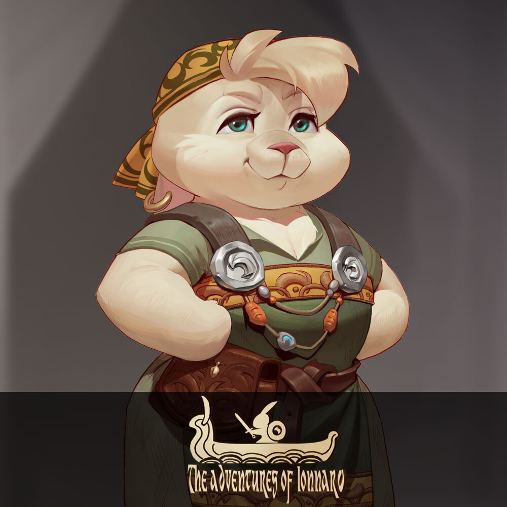 Artstation 兔子商人 