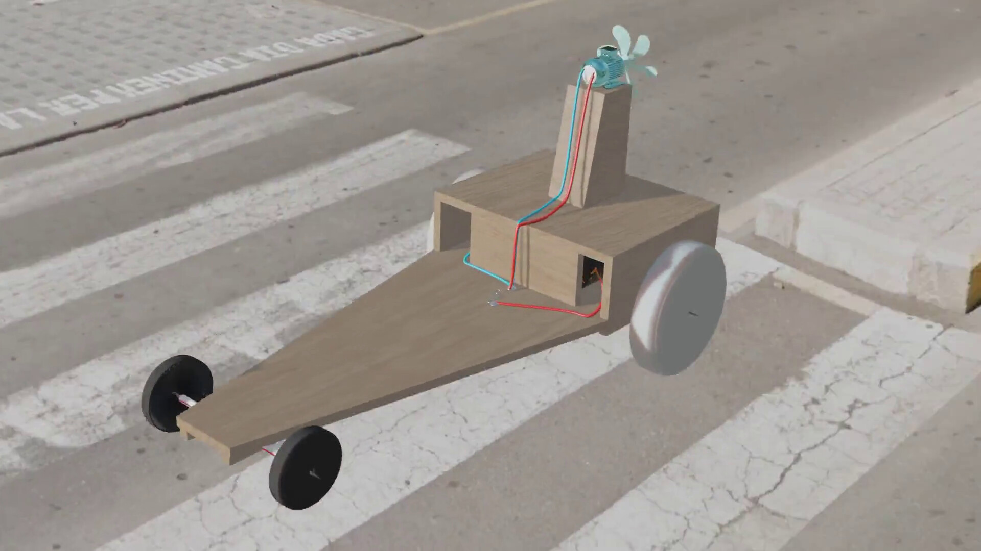 ArtStation - Self propelled action vehicle - Technology project