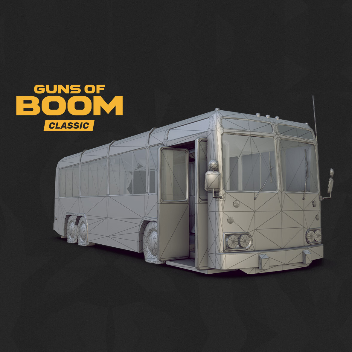ArtStation - Bus 3d model