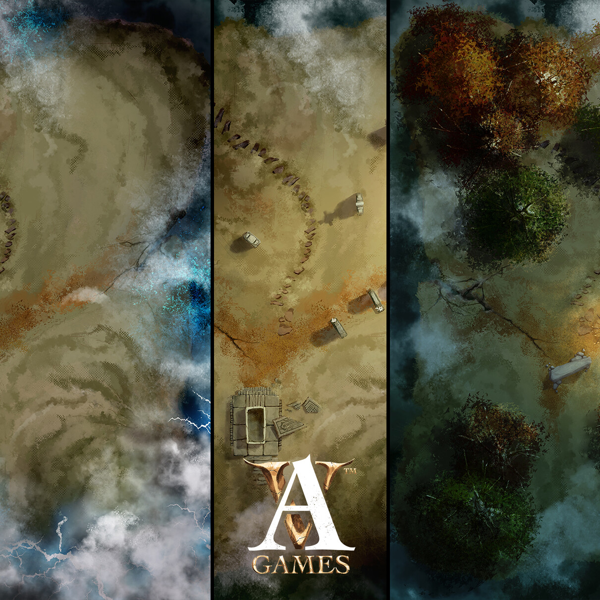 ArtStation - The Triptych CHILD/ GRAVE/ LOVER