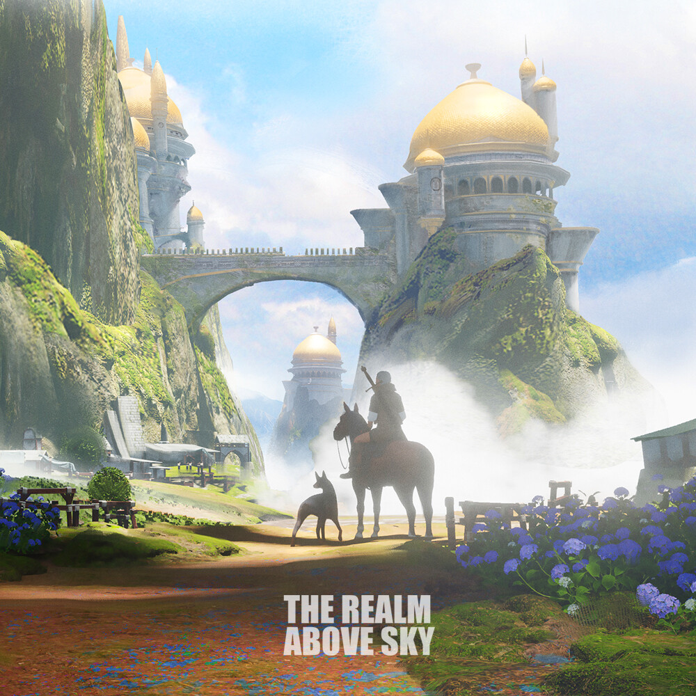 ArtStation - The Realm Above Sky