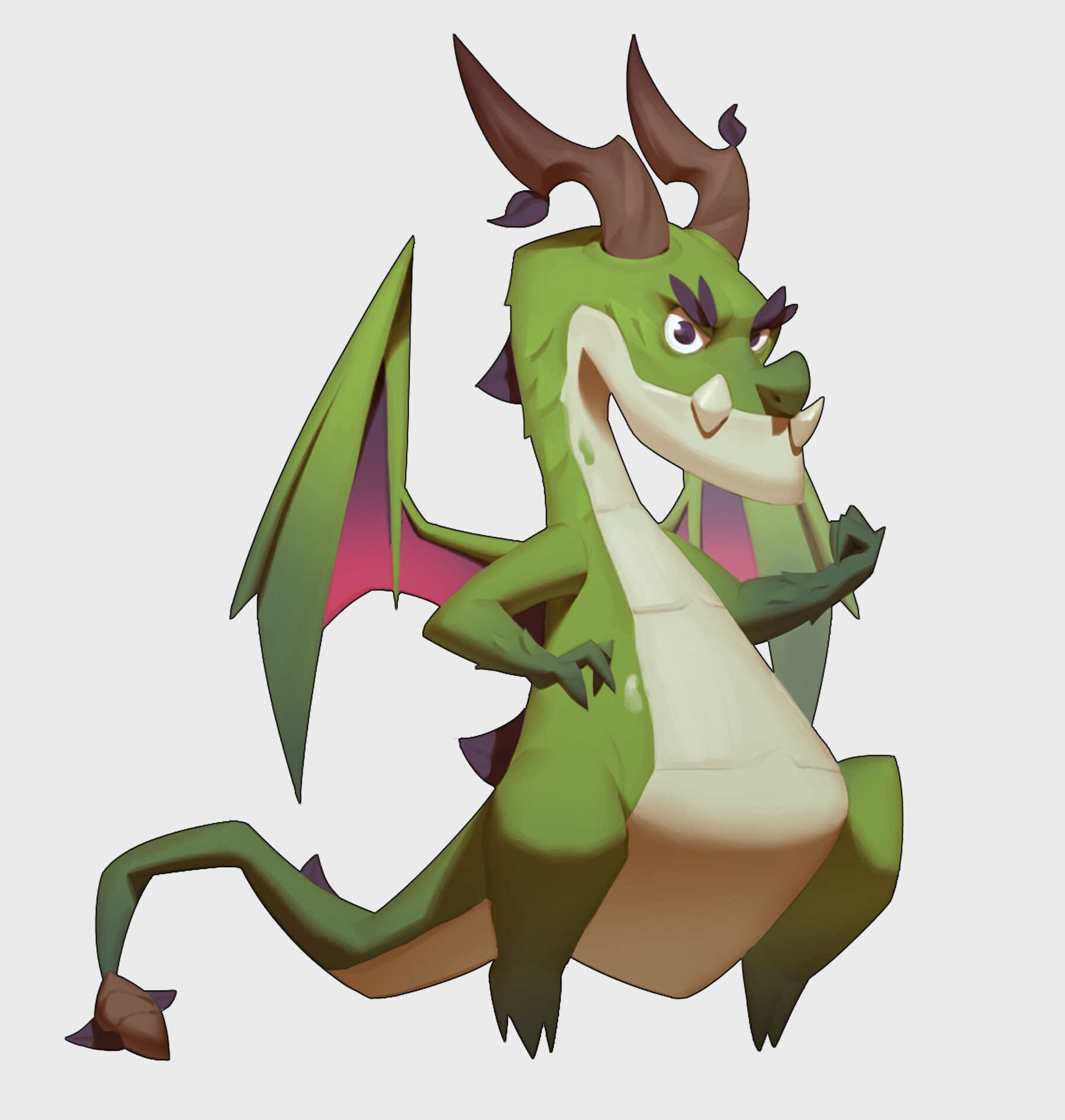 ArtStation - Green Dragon