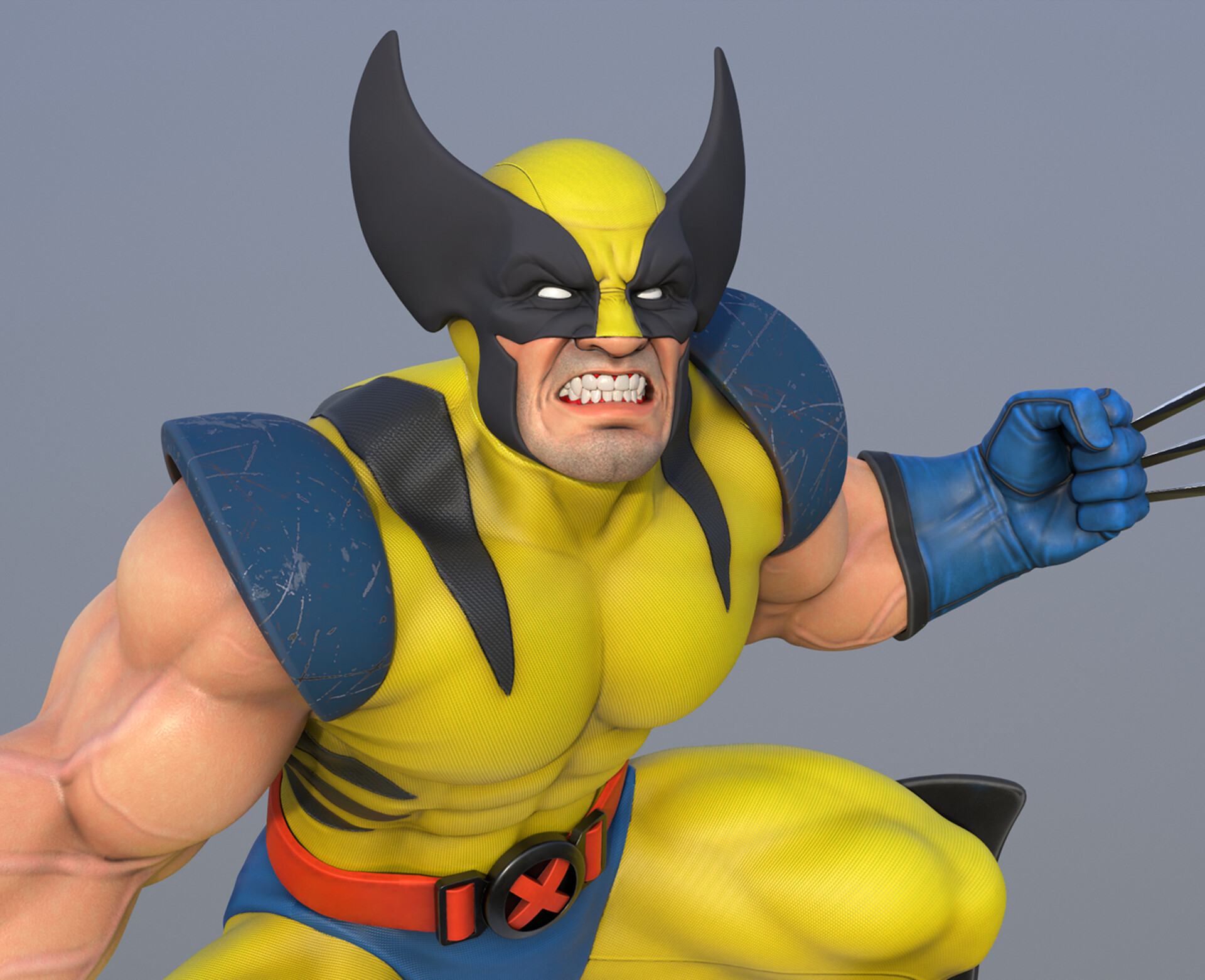 ArtStation - Wolverine 3D print