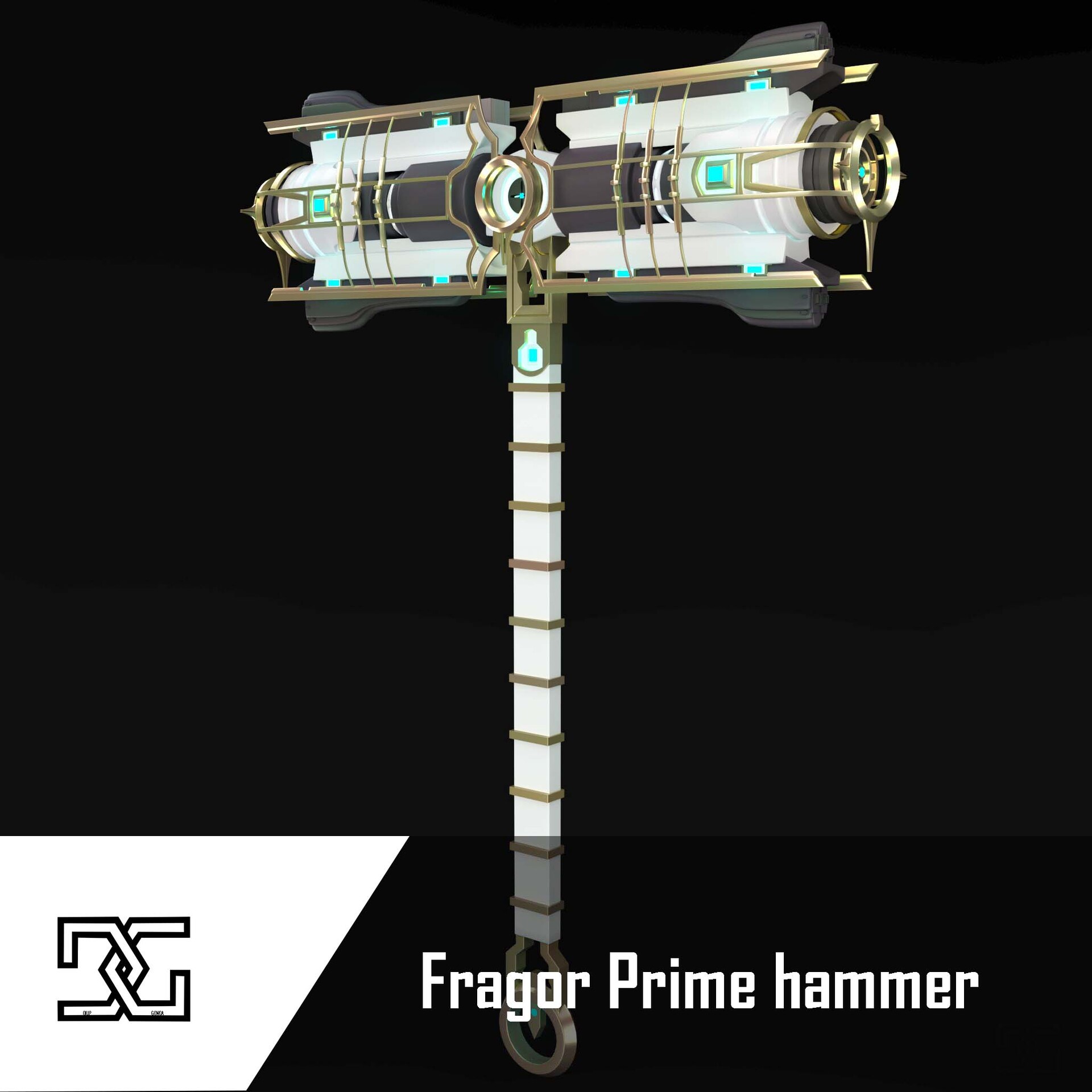 ArtStation - Fragor Prime hammer