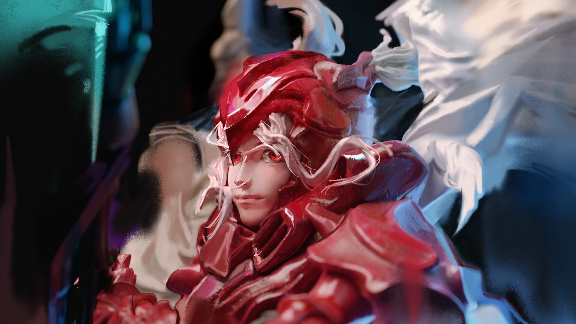 ArtStation - 【OVERLORD】SHALLTEAR BLOODFALLEN