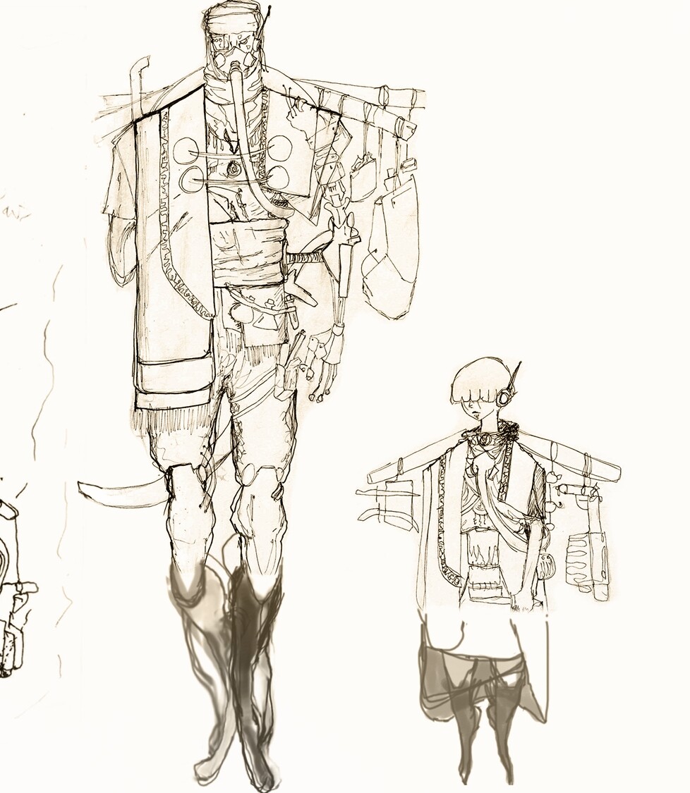 ArtStation - character/enviromental concept design I