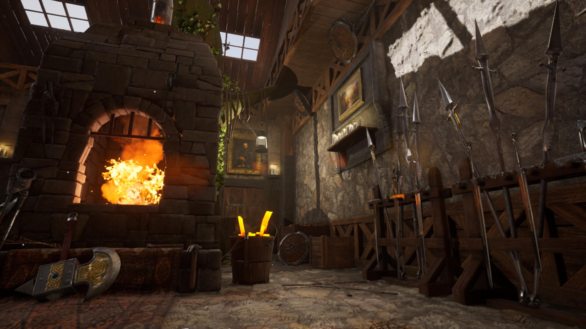 ArtStation - The Blacksmith's House