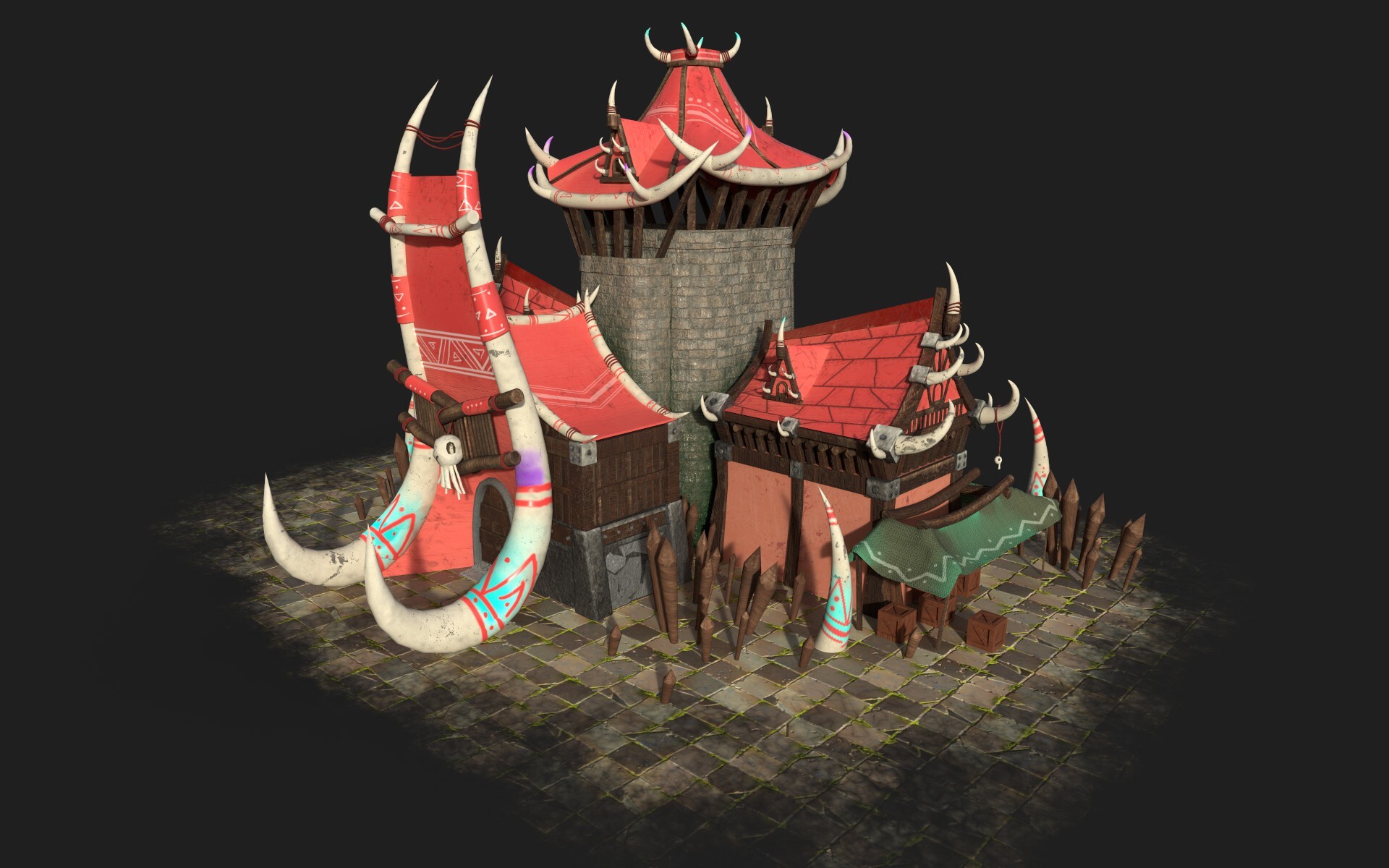 ArtStation - concept art hut