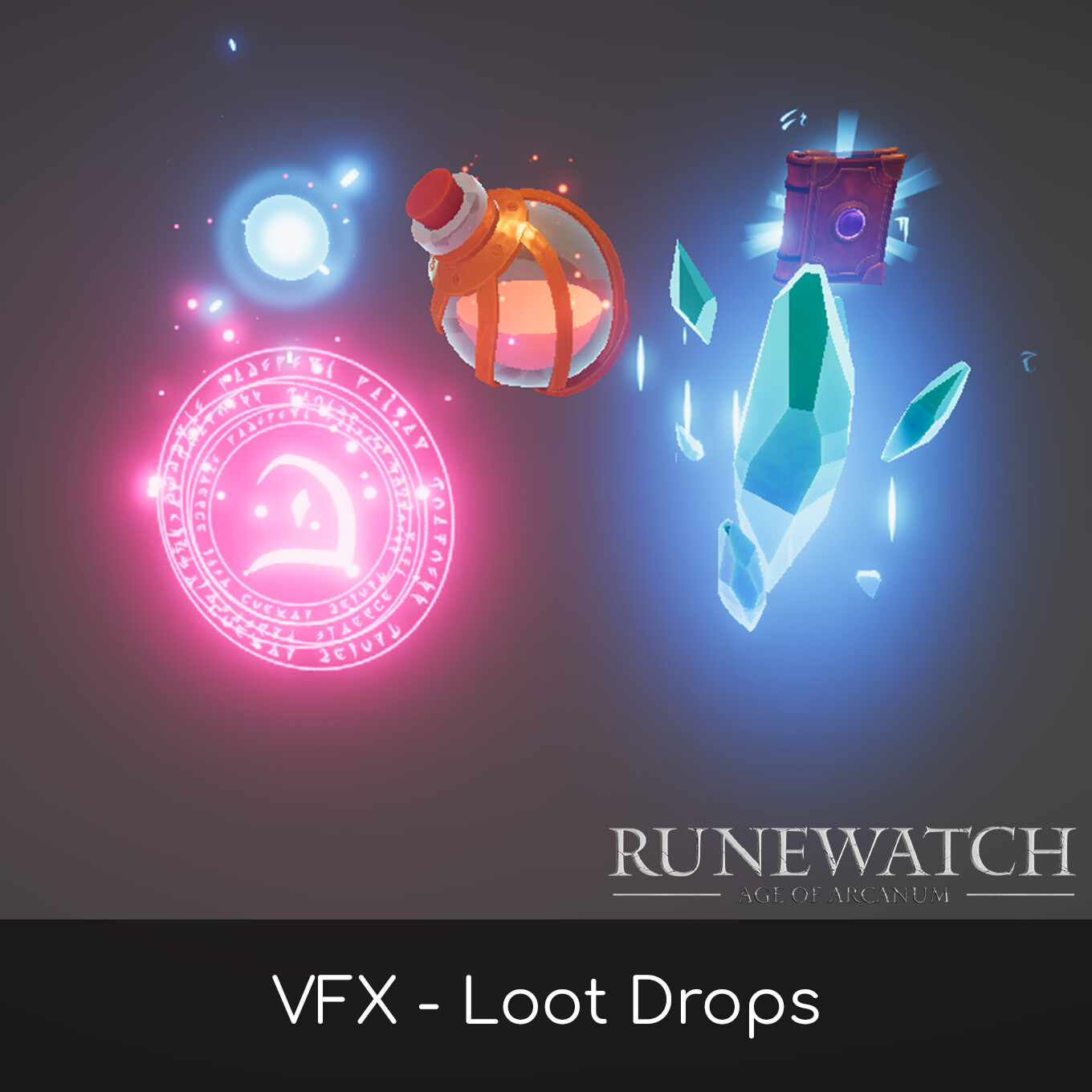 ArtStation - VFX Loot Drops - Runewatch