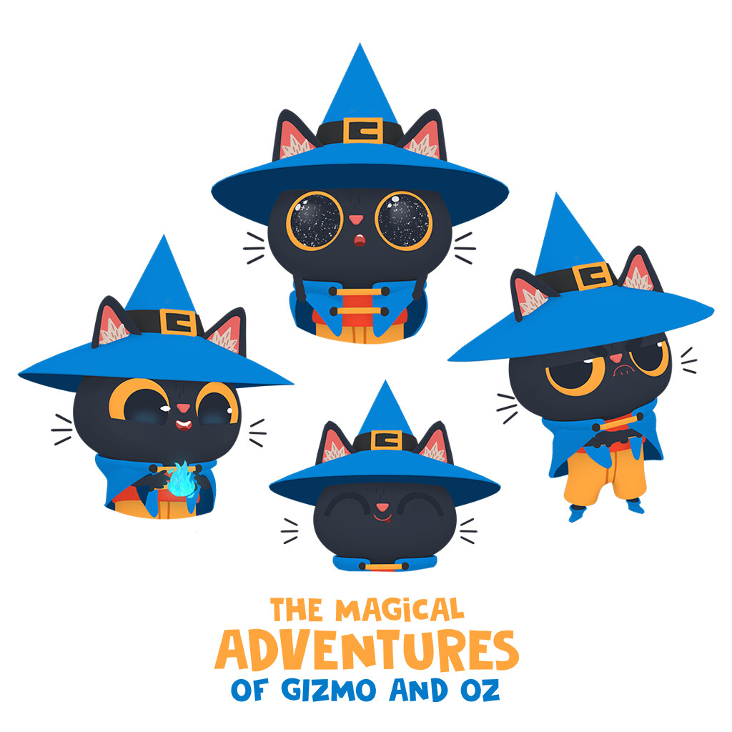 ArtStation - Oz Character Sheet - The Magical Adventures Of Gizmo and Oz