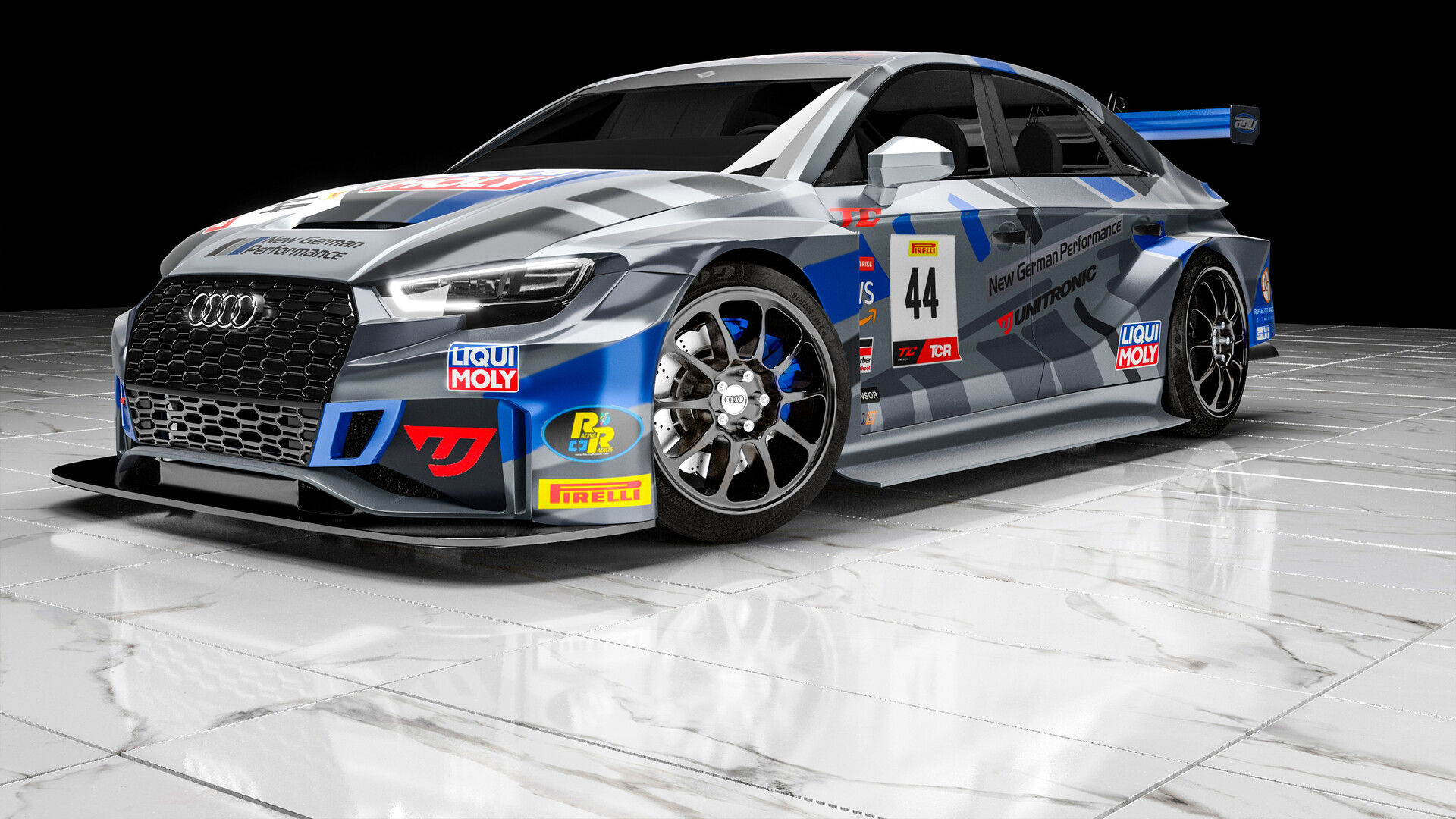 ArtStation - Audi RS3 LMS TCR 2016