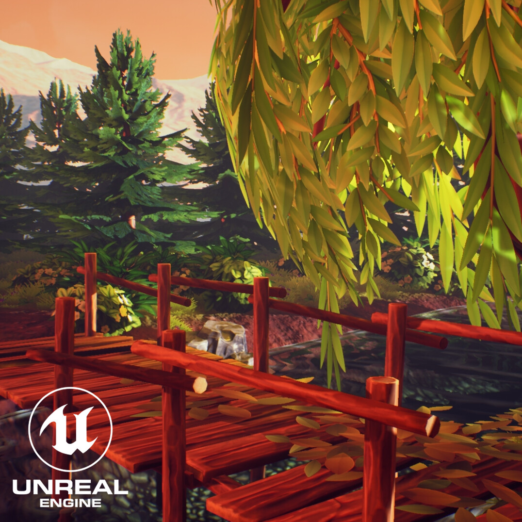 ArtStation - Willow Tree - UE4