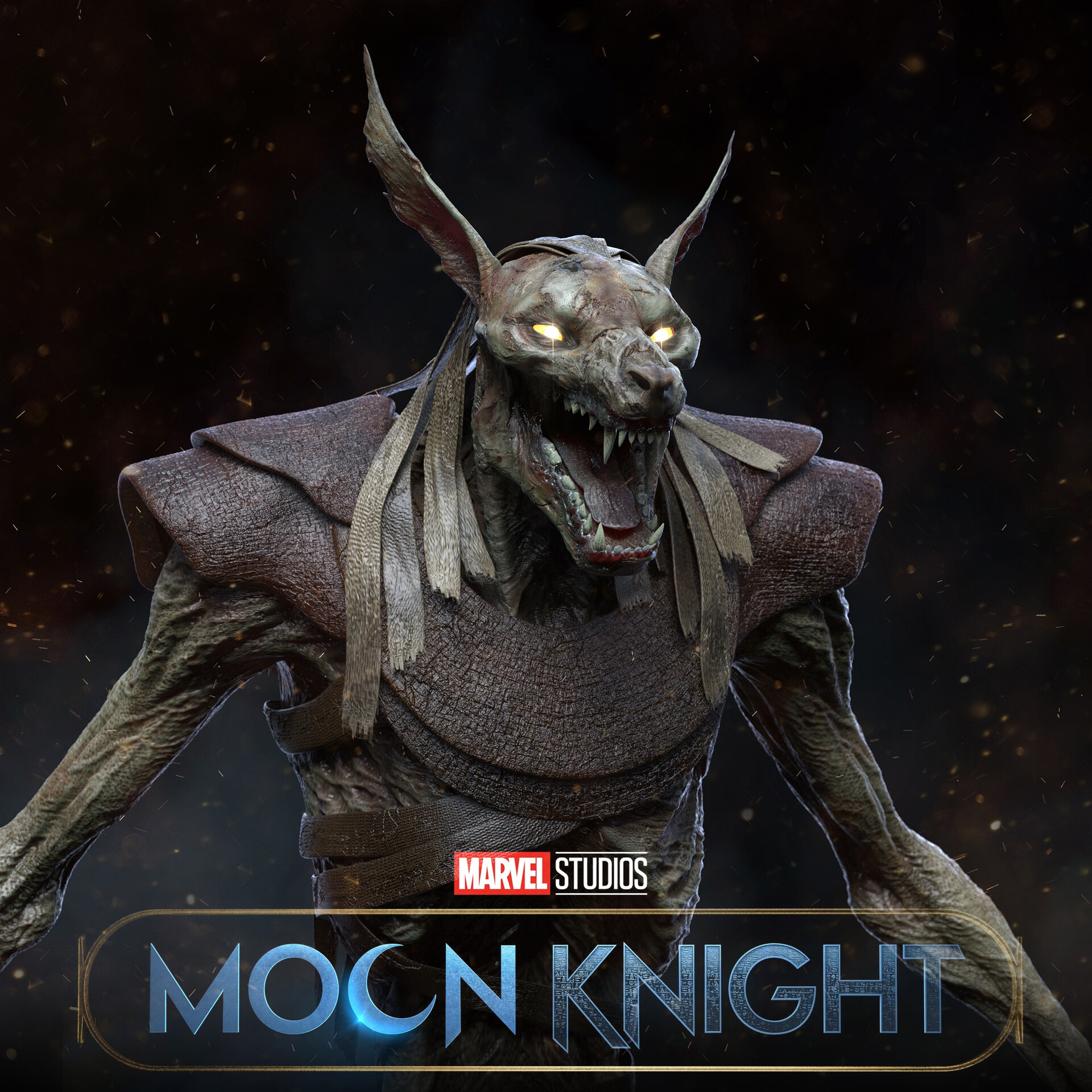 ArtStation - MOON KNIGHT - Jackal Concept