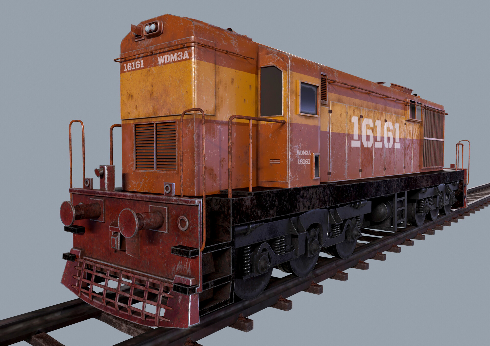 ArtStation - Train Engine