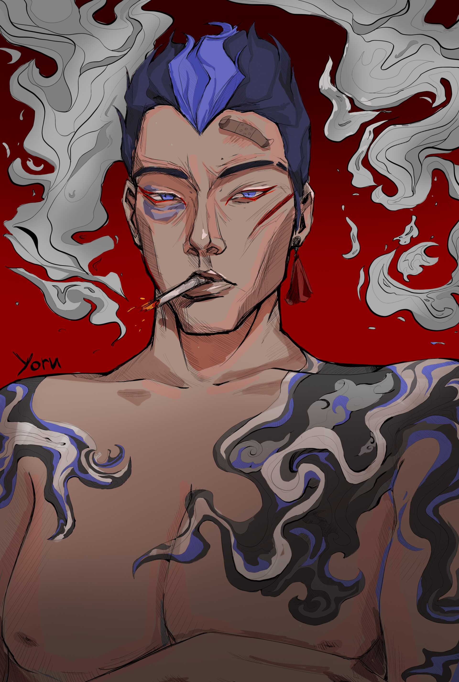 ArtStation - Yoru - yakuza