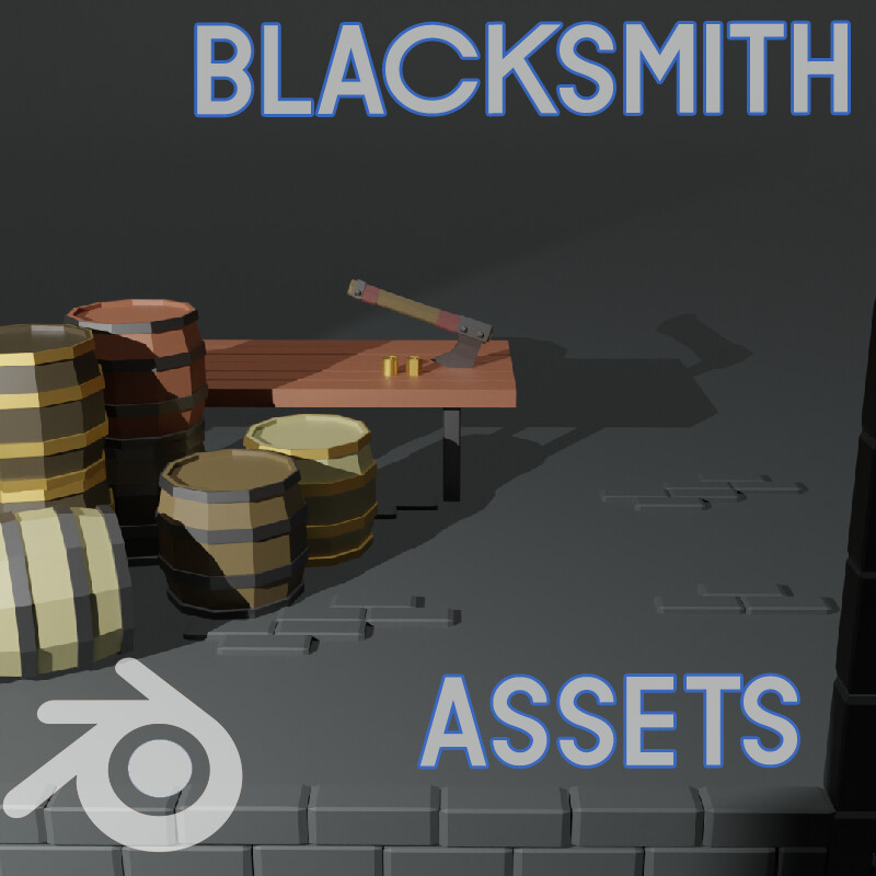 ArtStation - Blacksmith: Assets