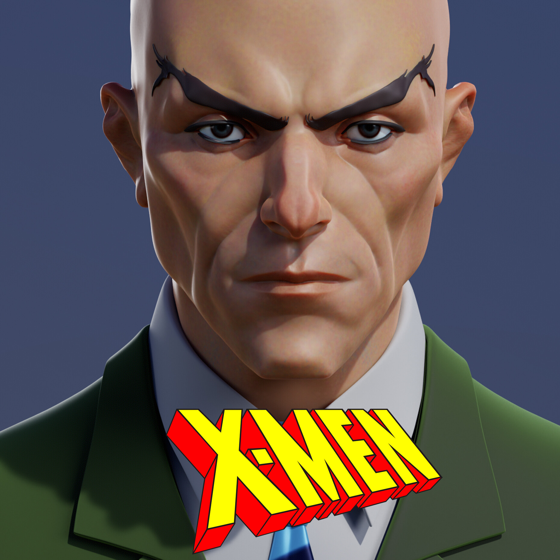 ArtStation - Charles Xavier 90's Xmen Day Sketch 2022