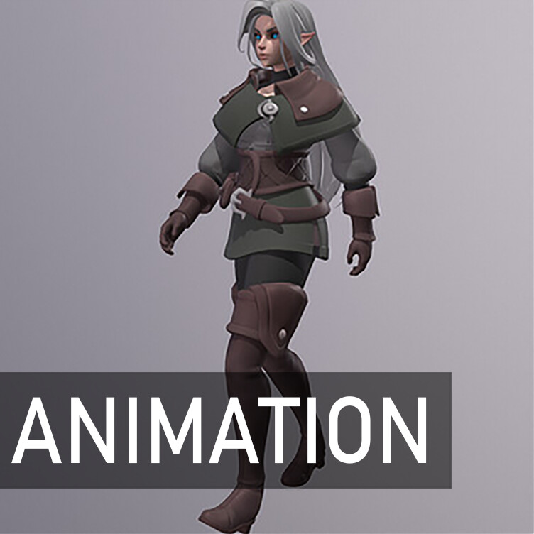 ArtStation - Walk Cycle Animation 2-3-2022