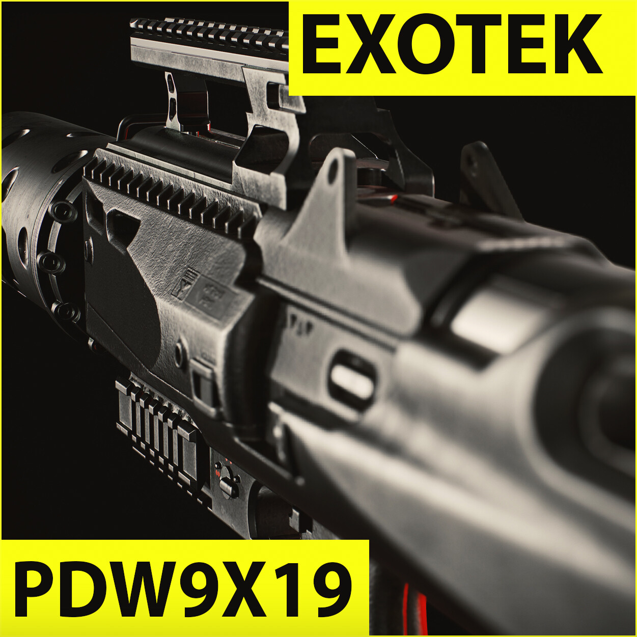ArtStation - ExoTek Bullpup PDW 9x19