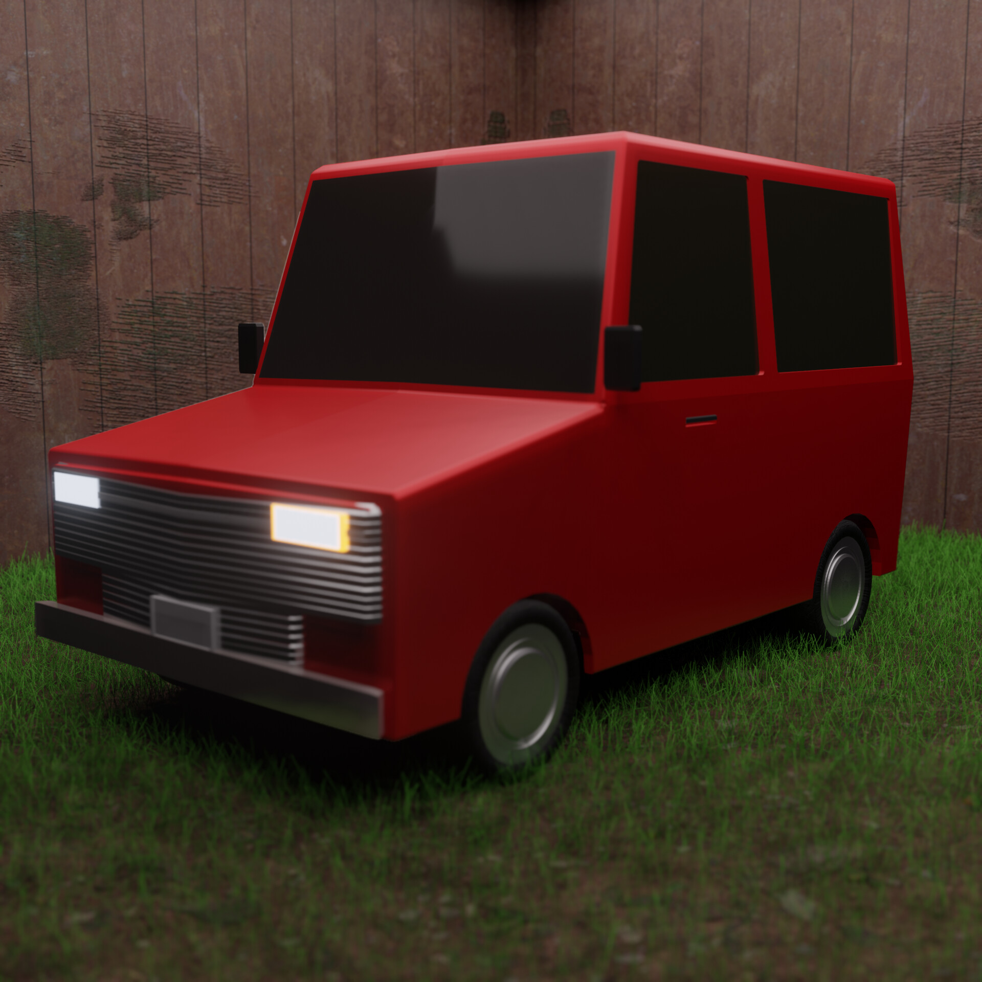 ArtStation - Cartoon Car 01