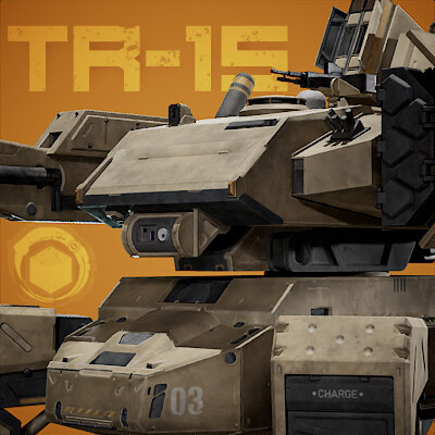 ArtStation - TR-15 Mecha