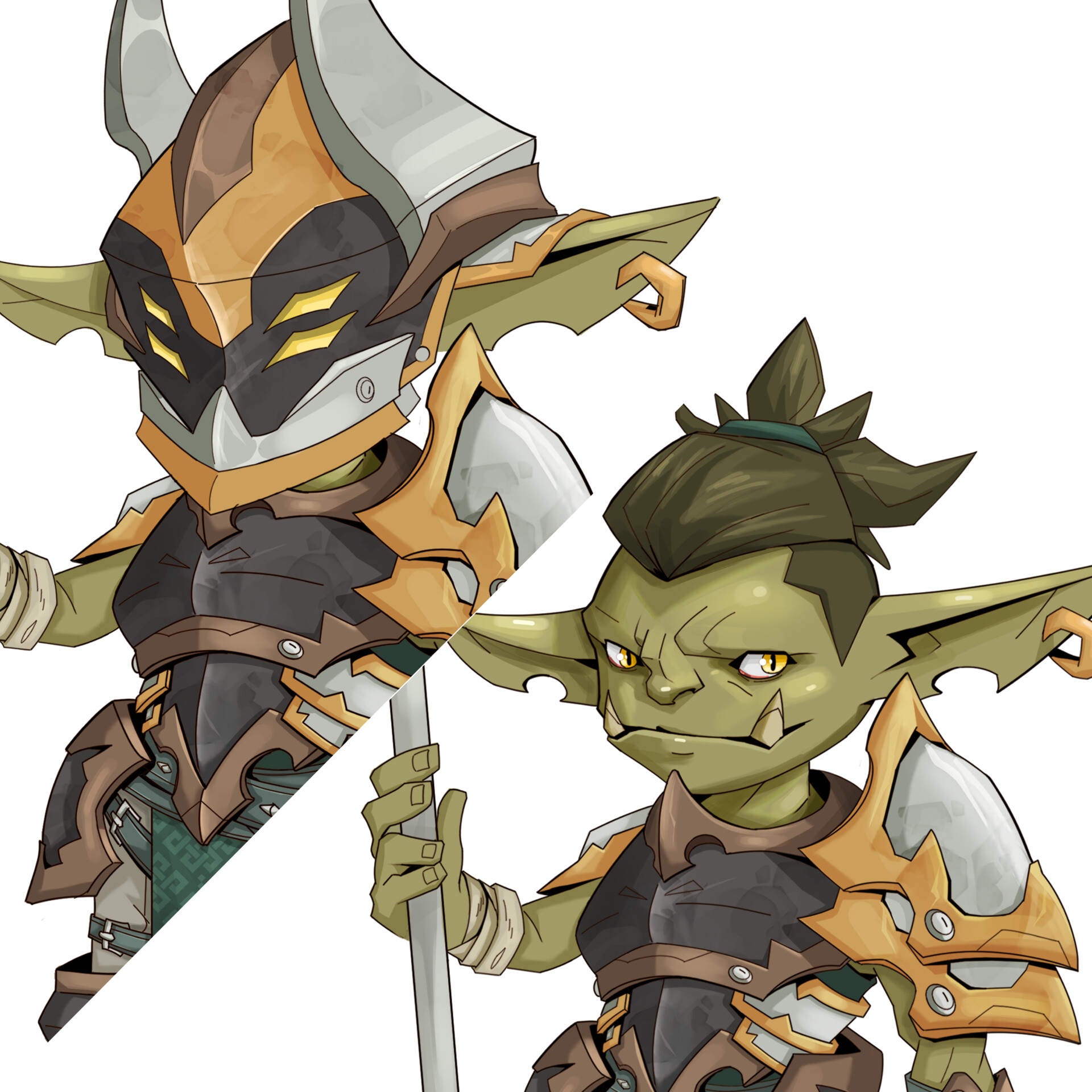 ArtStation - Goblin Warrior