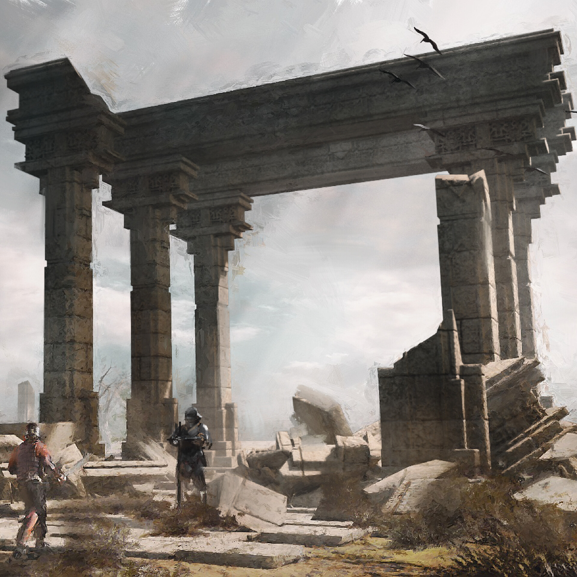 ArtStation - Ancient Ruins In Blender