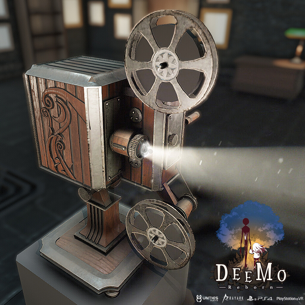 ArtStation - Projector Prop Concept art Deemo - Reborn