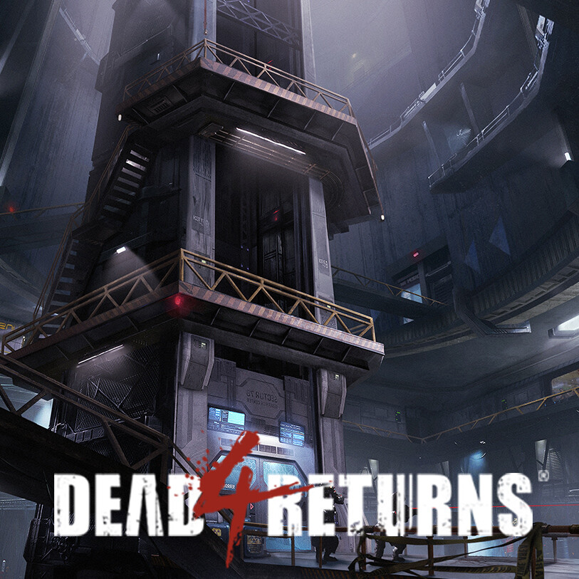 ArtStation - work for GAIA 3-Zombie prison