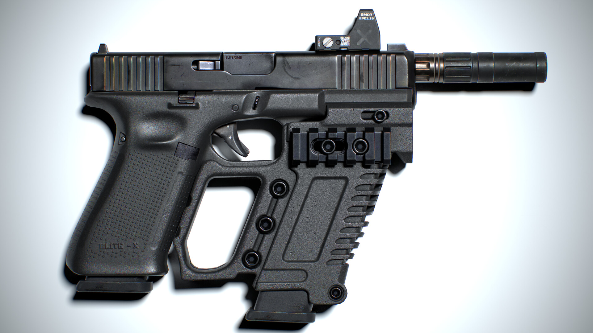 ArtStation - GLOCK BROKEN DEVIL