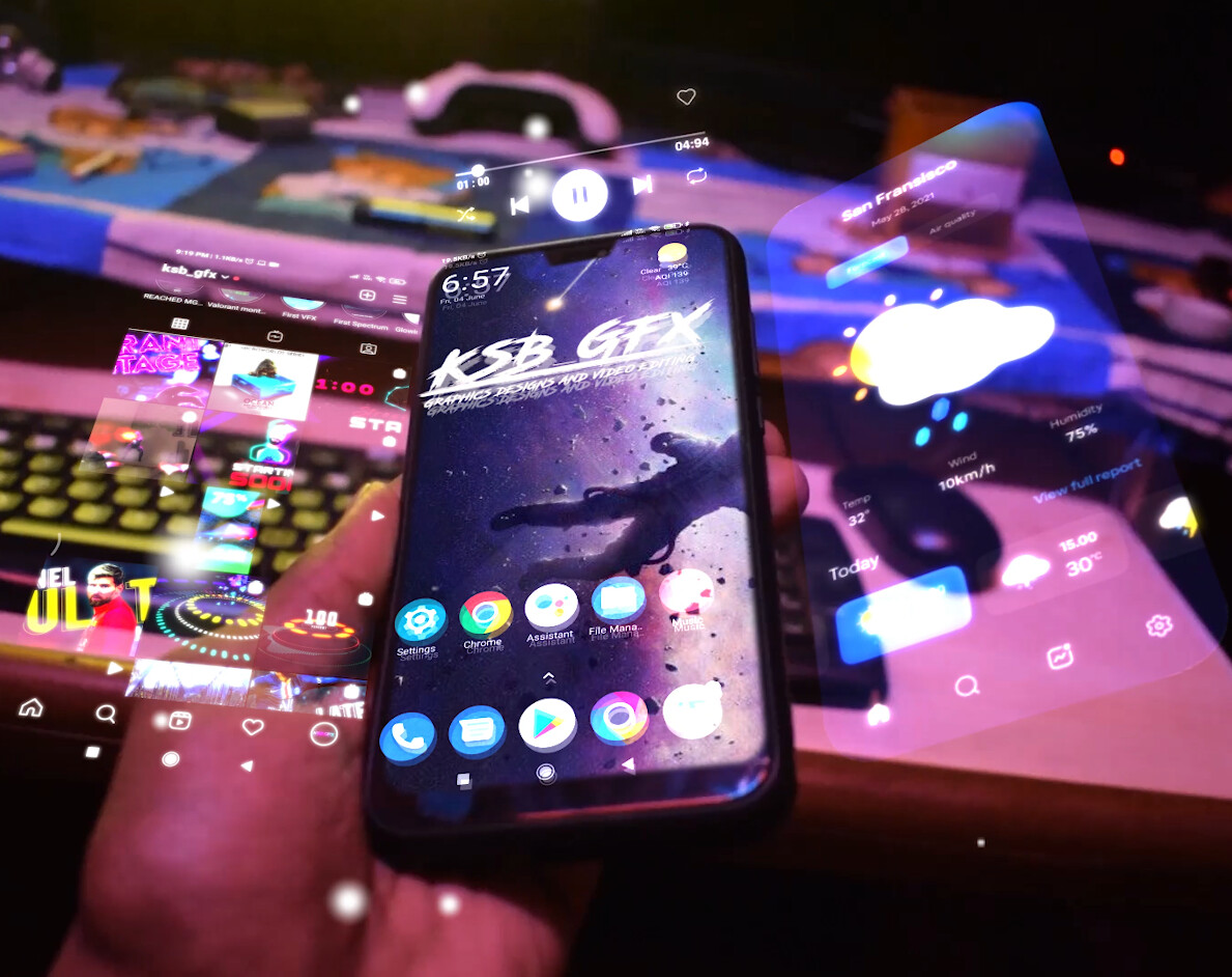 ArtStation - Augmented Reality Mobile VFX