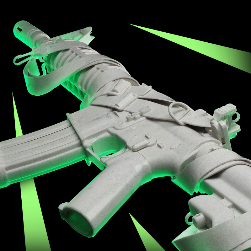 ArtStation - Realistic 3D Weapons