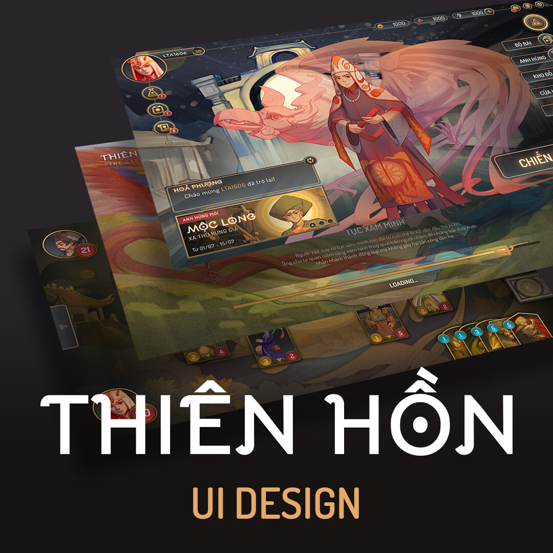 ArtStation - Thiên Hồn (Celestial Soul): UI Design