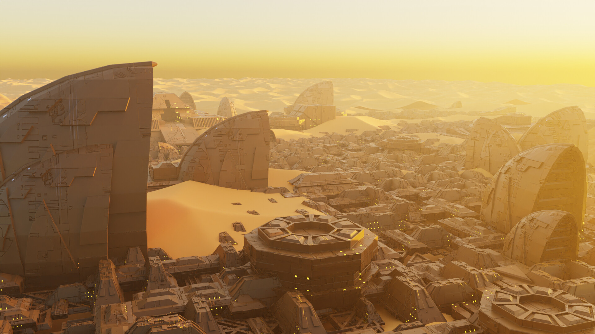 ArtStation - Dune - Inspired Renders