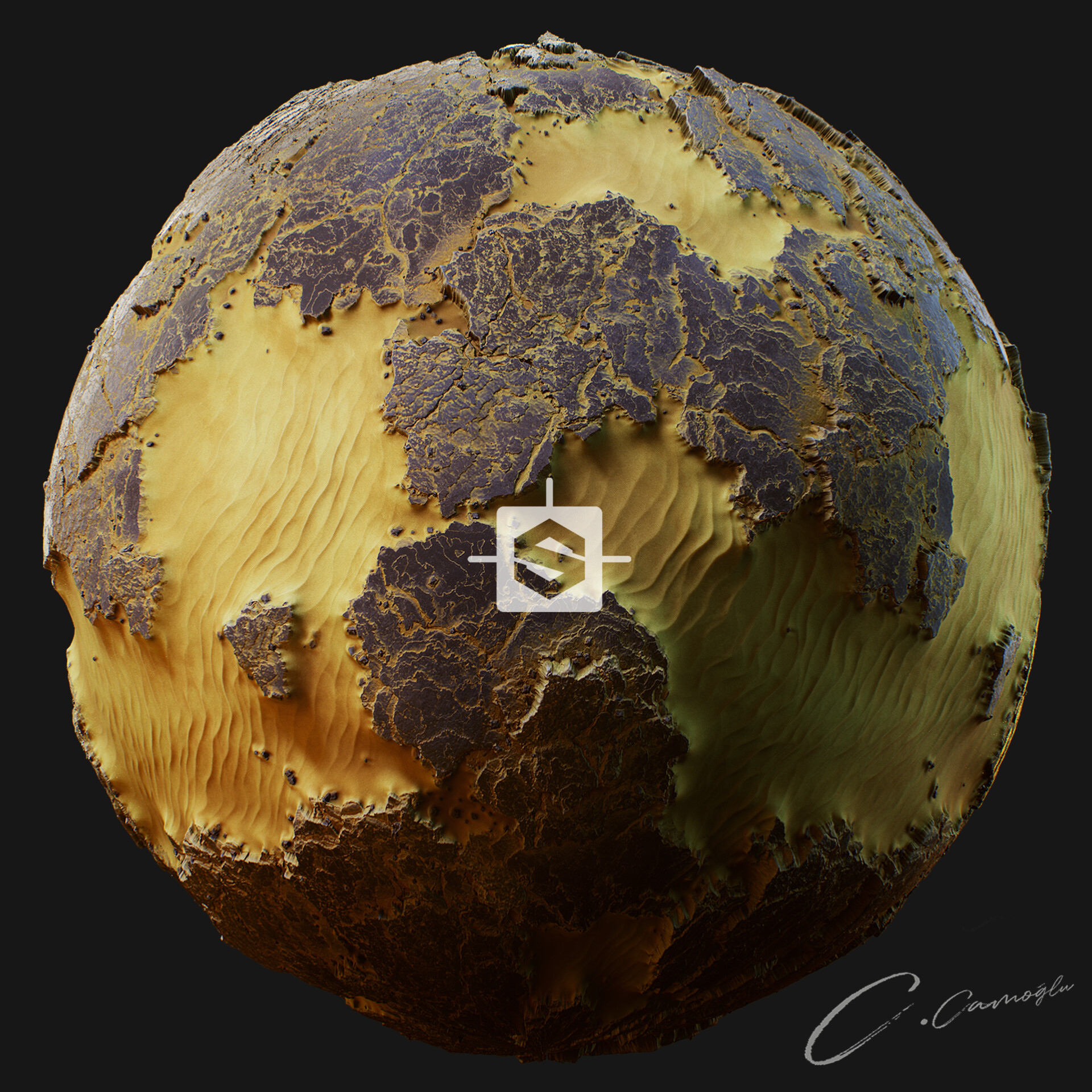 ArtStation - Desert Rocks